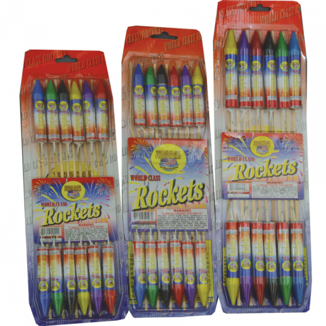 4oz Rockets - Brumbaugh Fireworks