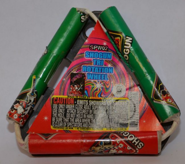 Tri Rotation Wheel - Brumbaugh Fireworks