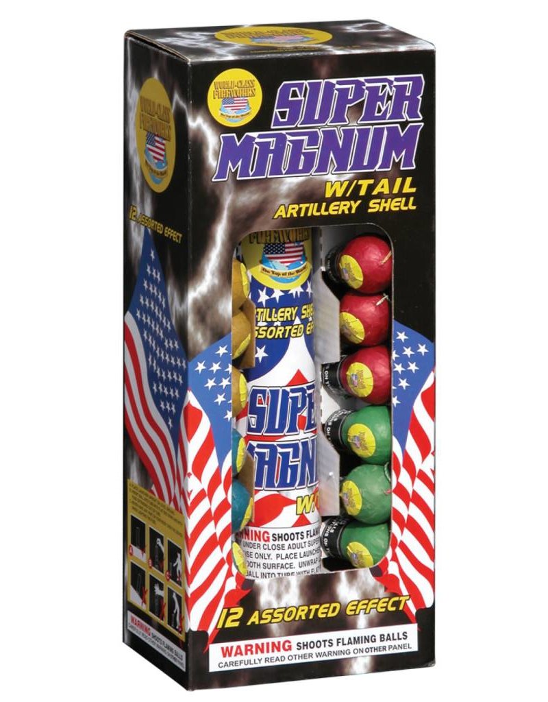 Super Magnum with tail - Brumbaugh Fireworks