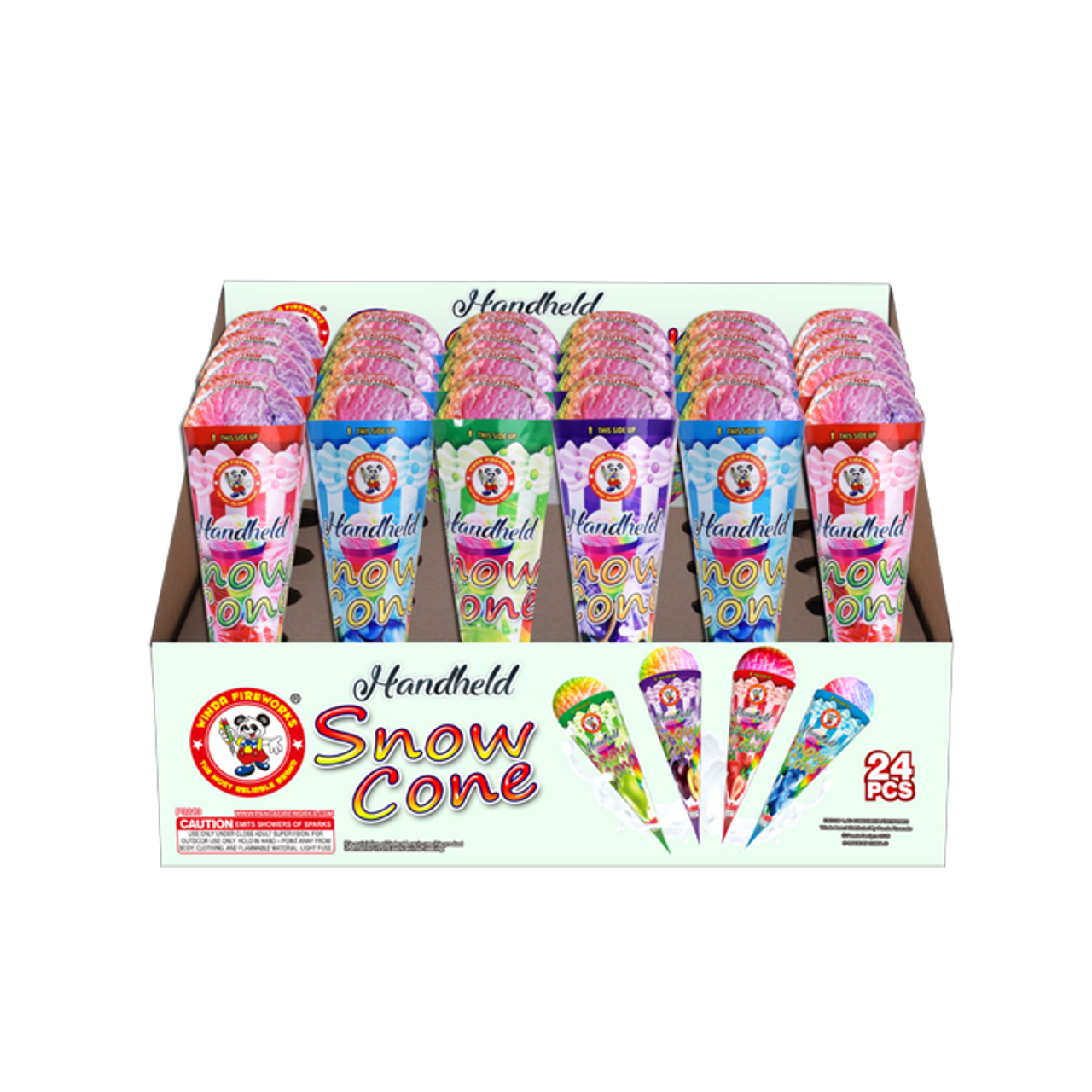 HAND-HELD SNOW CONE - Brumbaugh Fireworks