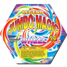 Jumbo Magic Wheel - Brumbaugh Fireworks