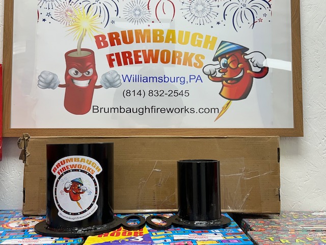 4" Firepot - Brumbaugh Fireworks
