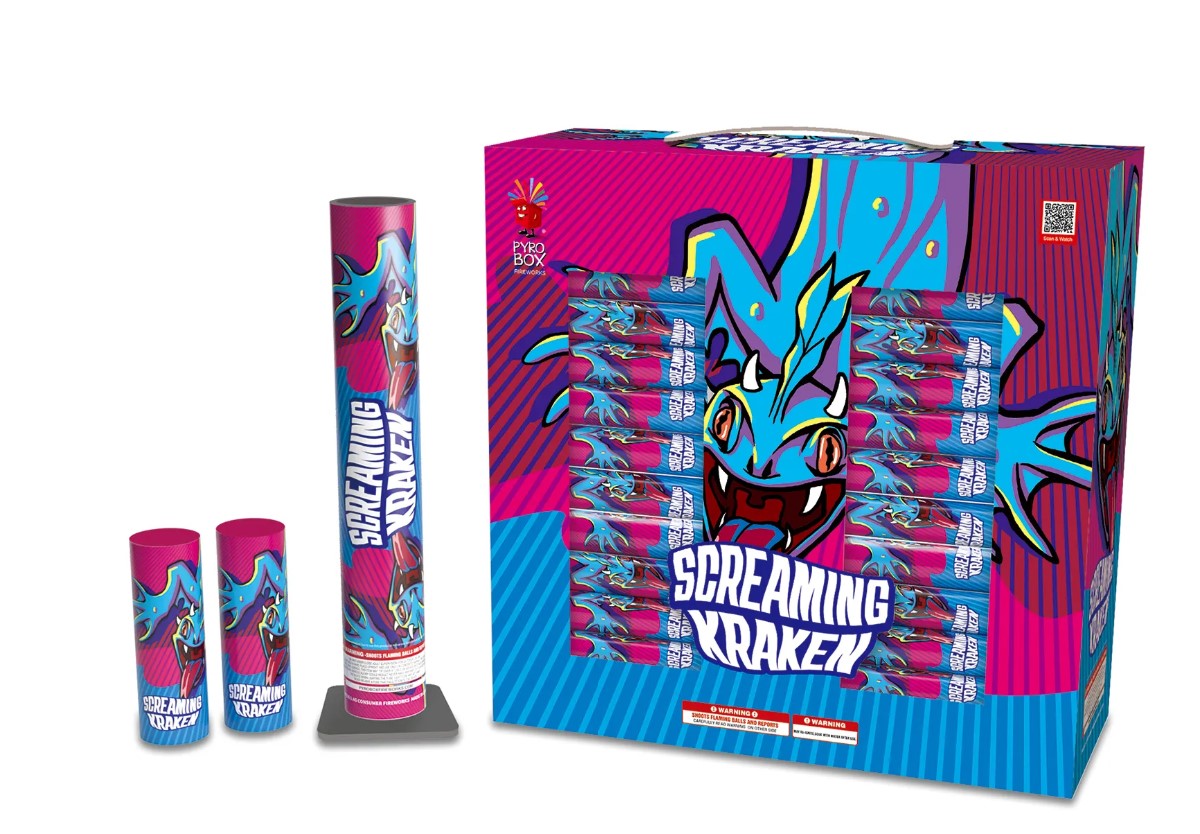 SCREAMING KRAKEN - Brumbaugh Fireworks